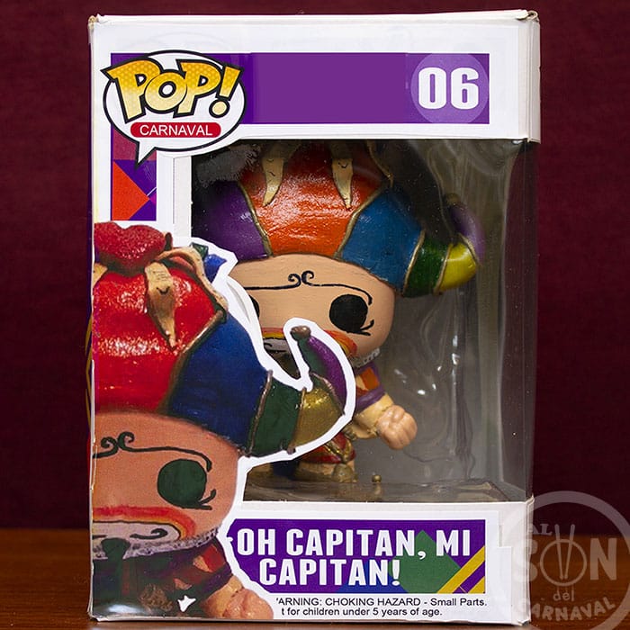 Funko POP Oh Capitán, mi capitán 【 Pintado a mano