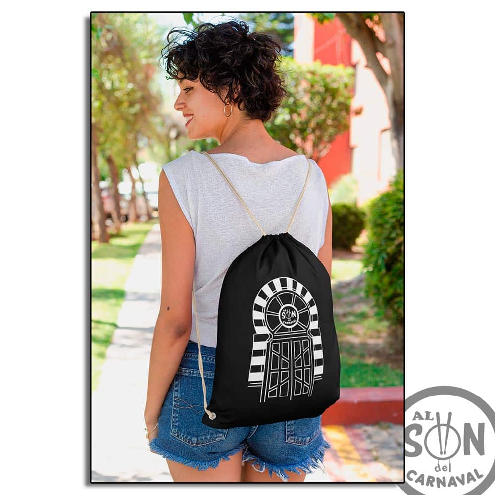 Mochila saco La Puerta del Falla【 Al son del Carnaval