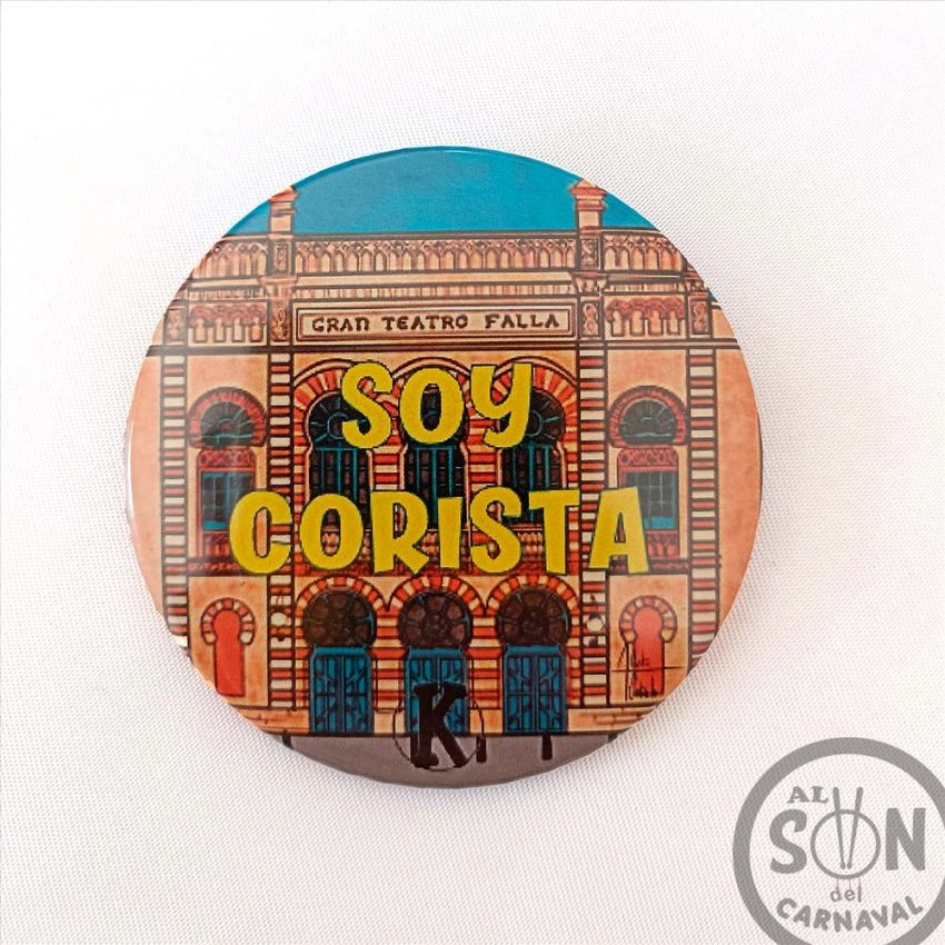 ֍ Chapa Soy Corista 【 Envío Urgente