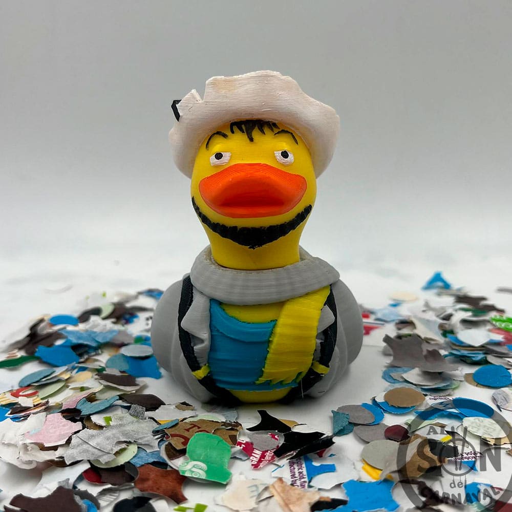 ֍ Pato de carnaval con bufanda| Envío Urgente