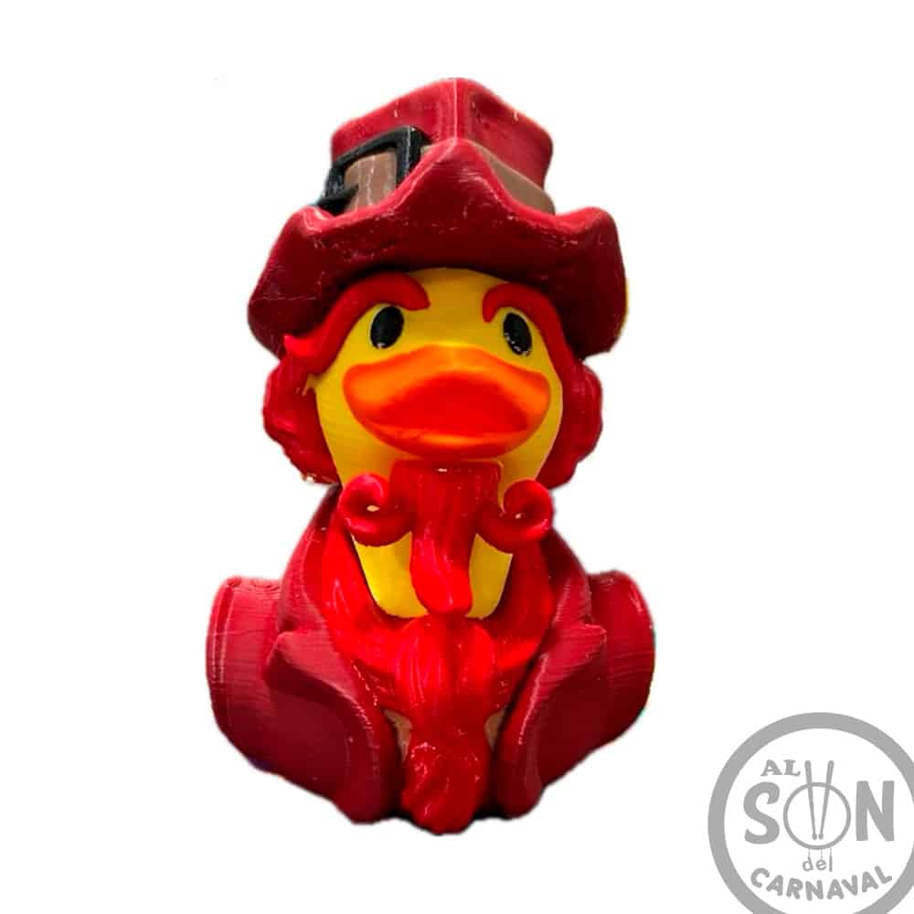 ֍ Pato de carnaval Rojo | Envío Urgente